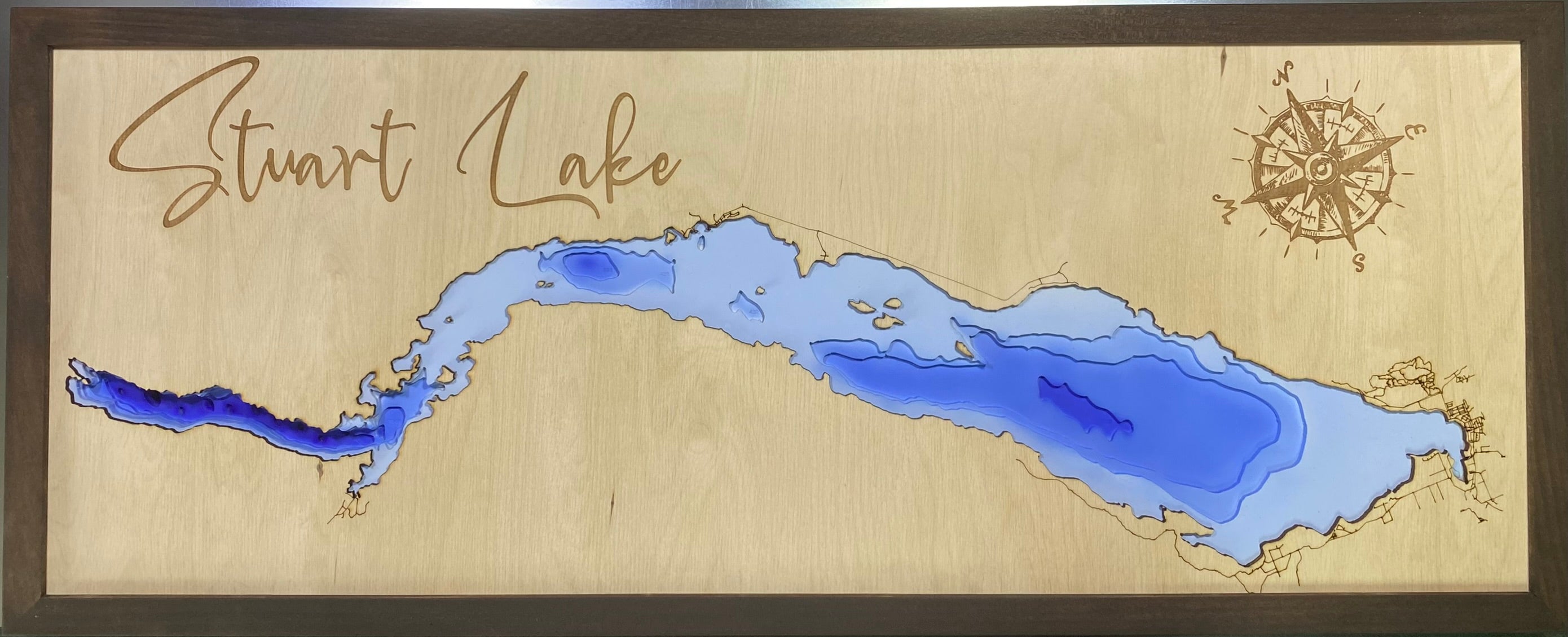 Stuart Lake ,BC – Northern maps