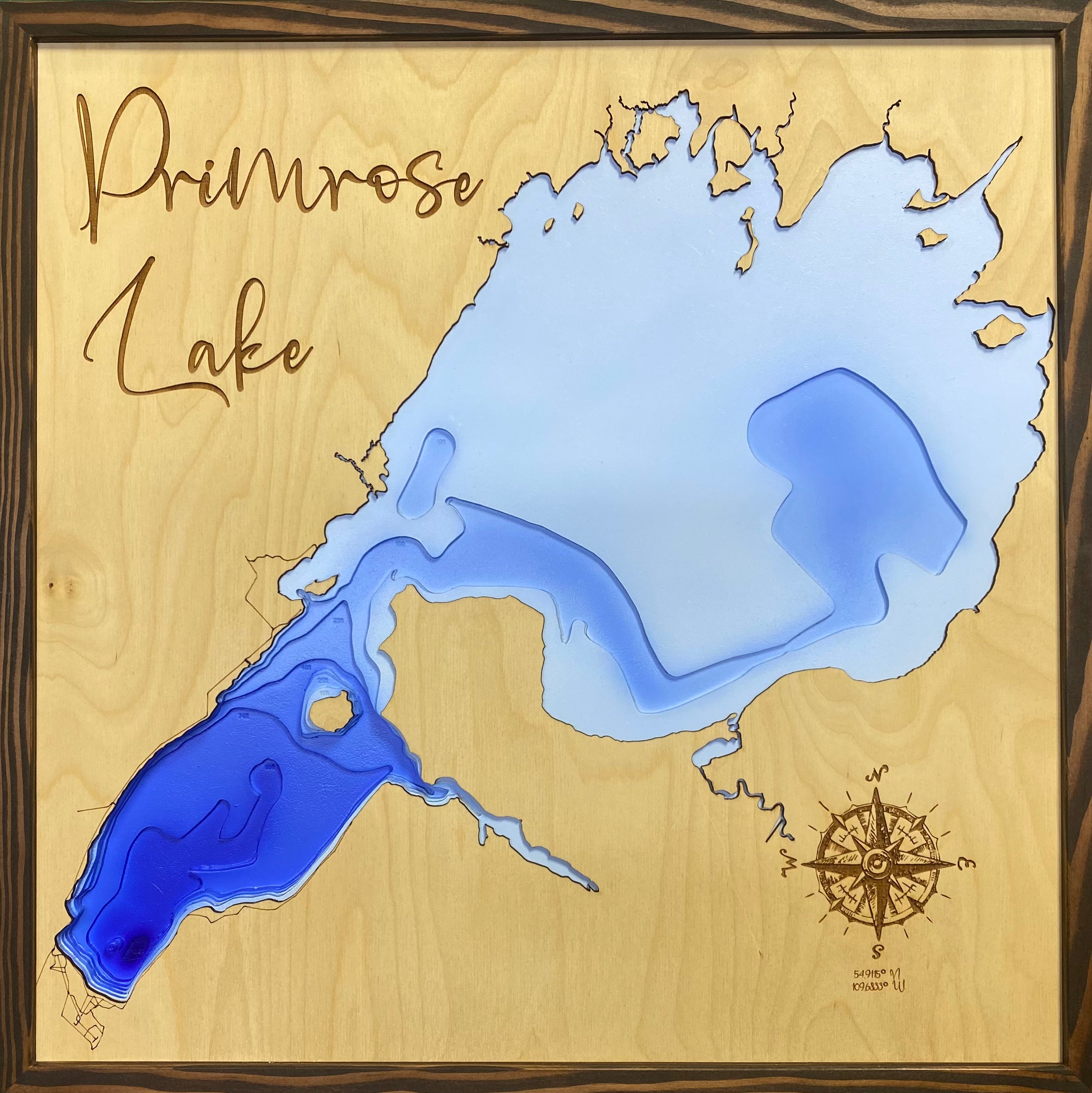 Primrose Lake , Alberta/Saskatchewan – Northern maps