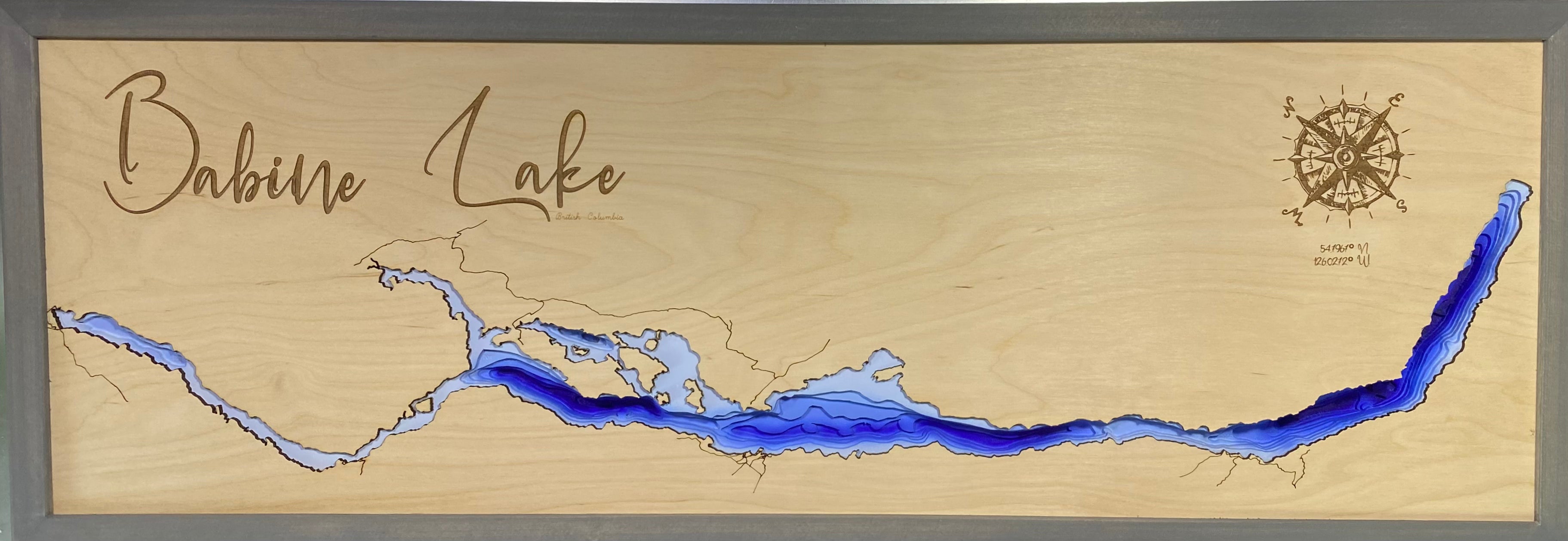 Babine lake , British Columbia – Northern maps