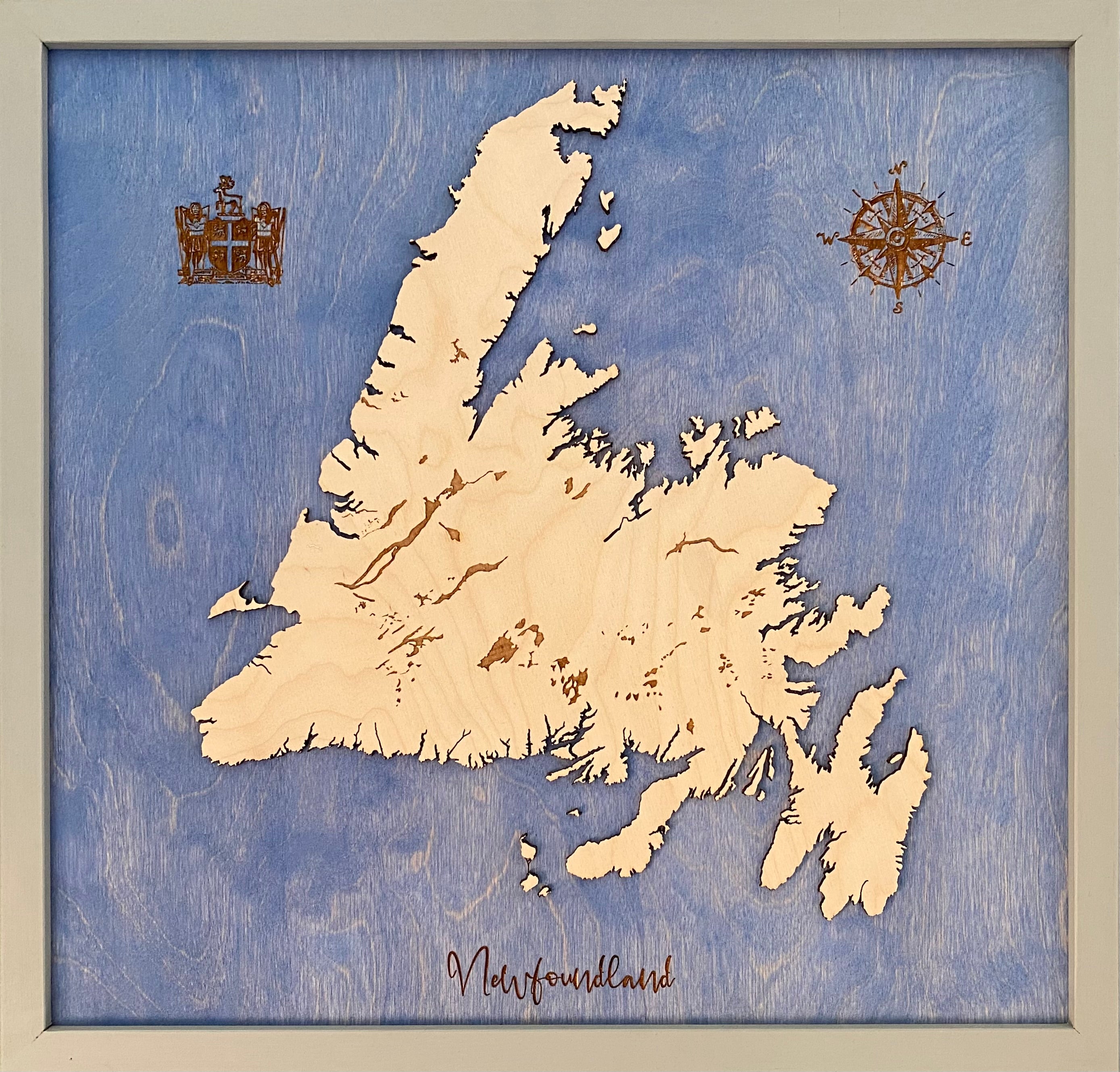 Newfoundland ,NL – Northern maps