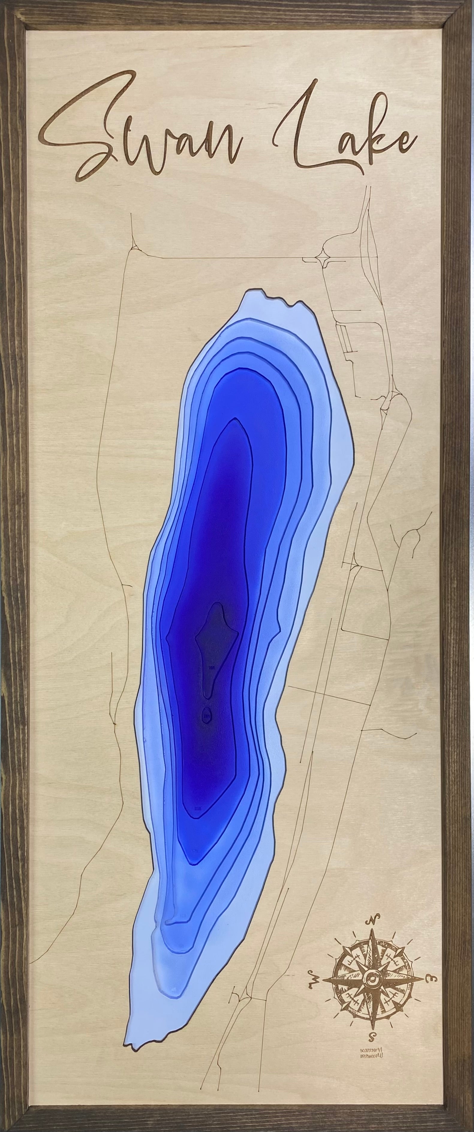 Swan Lake , BC – Northern maps