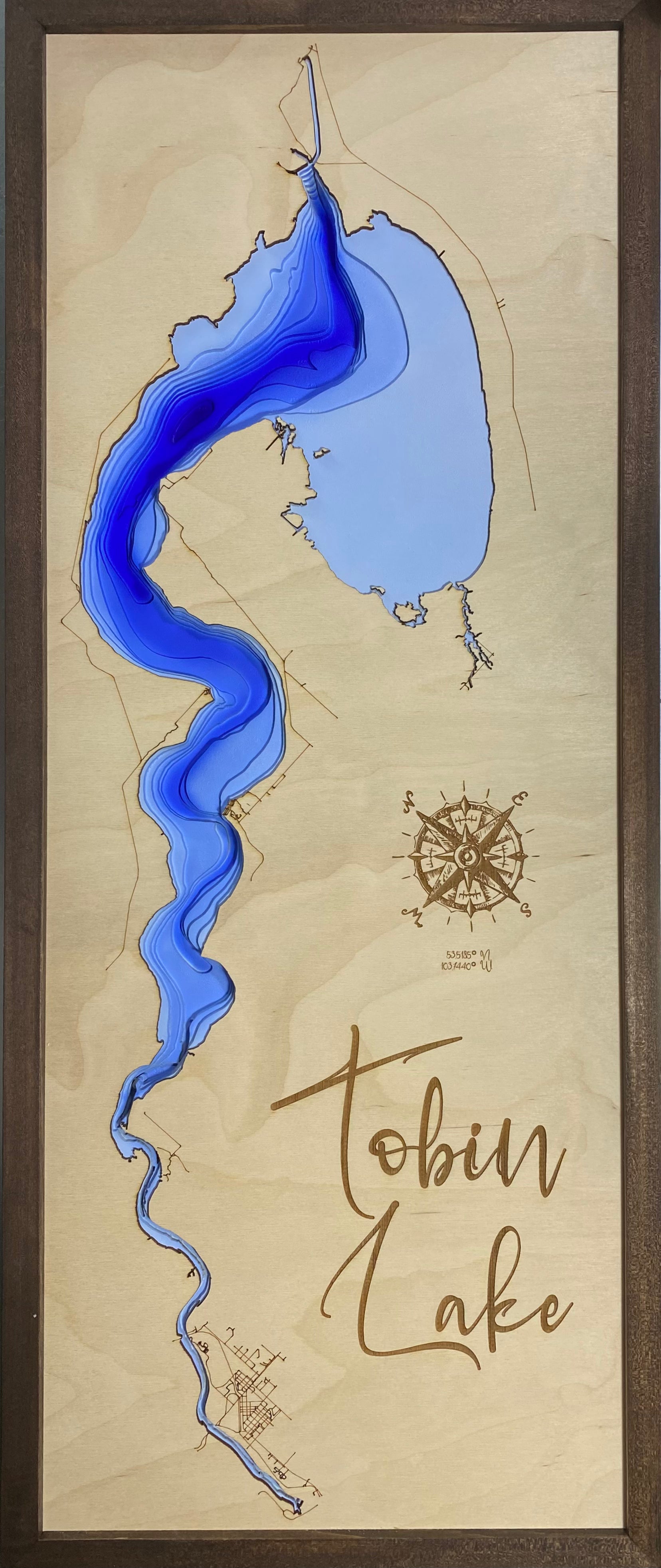 Tobin Lake , Saskatchewan – Northern maps