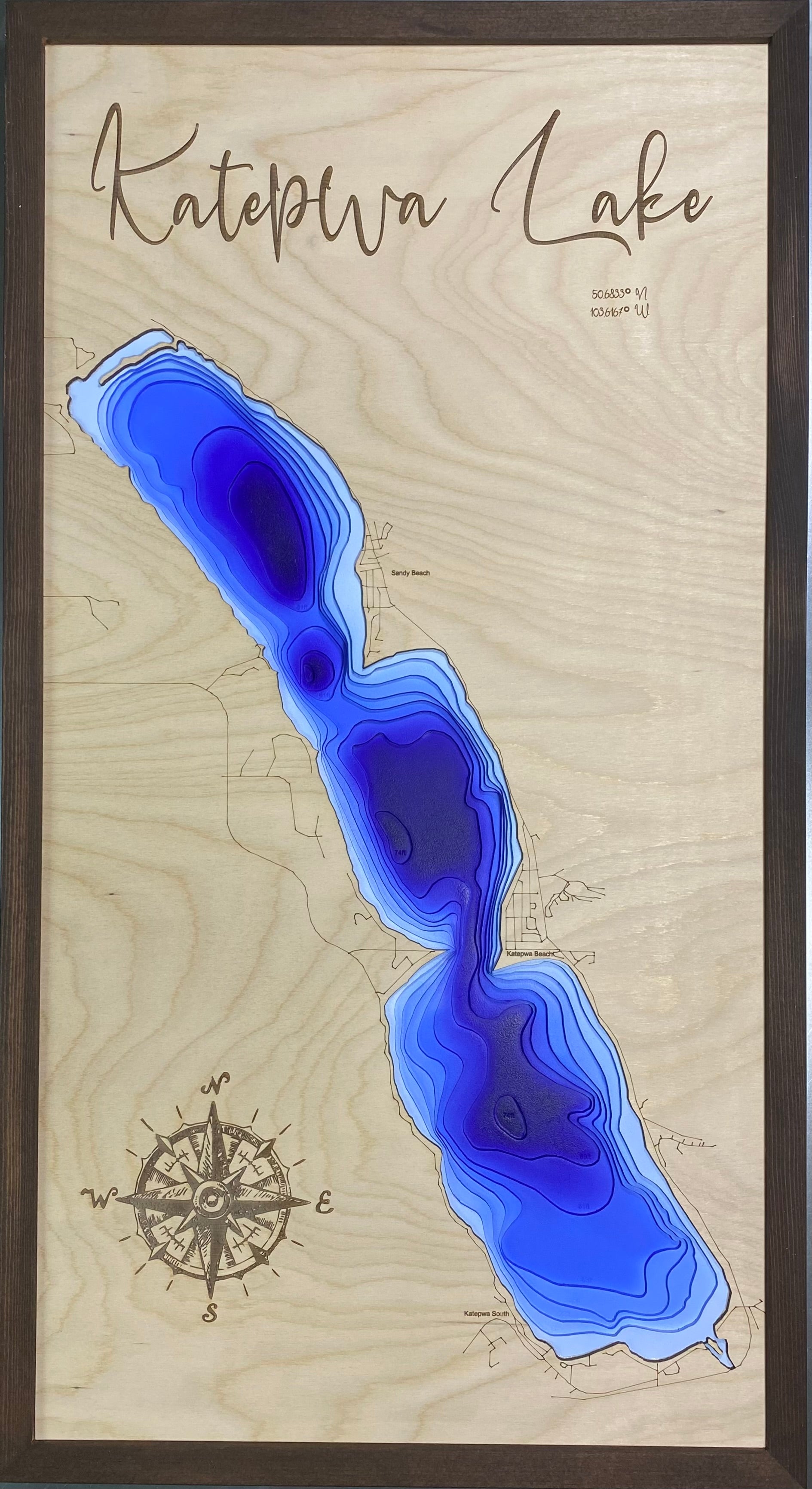 Katepwa Lake ,SK – Northern maps